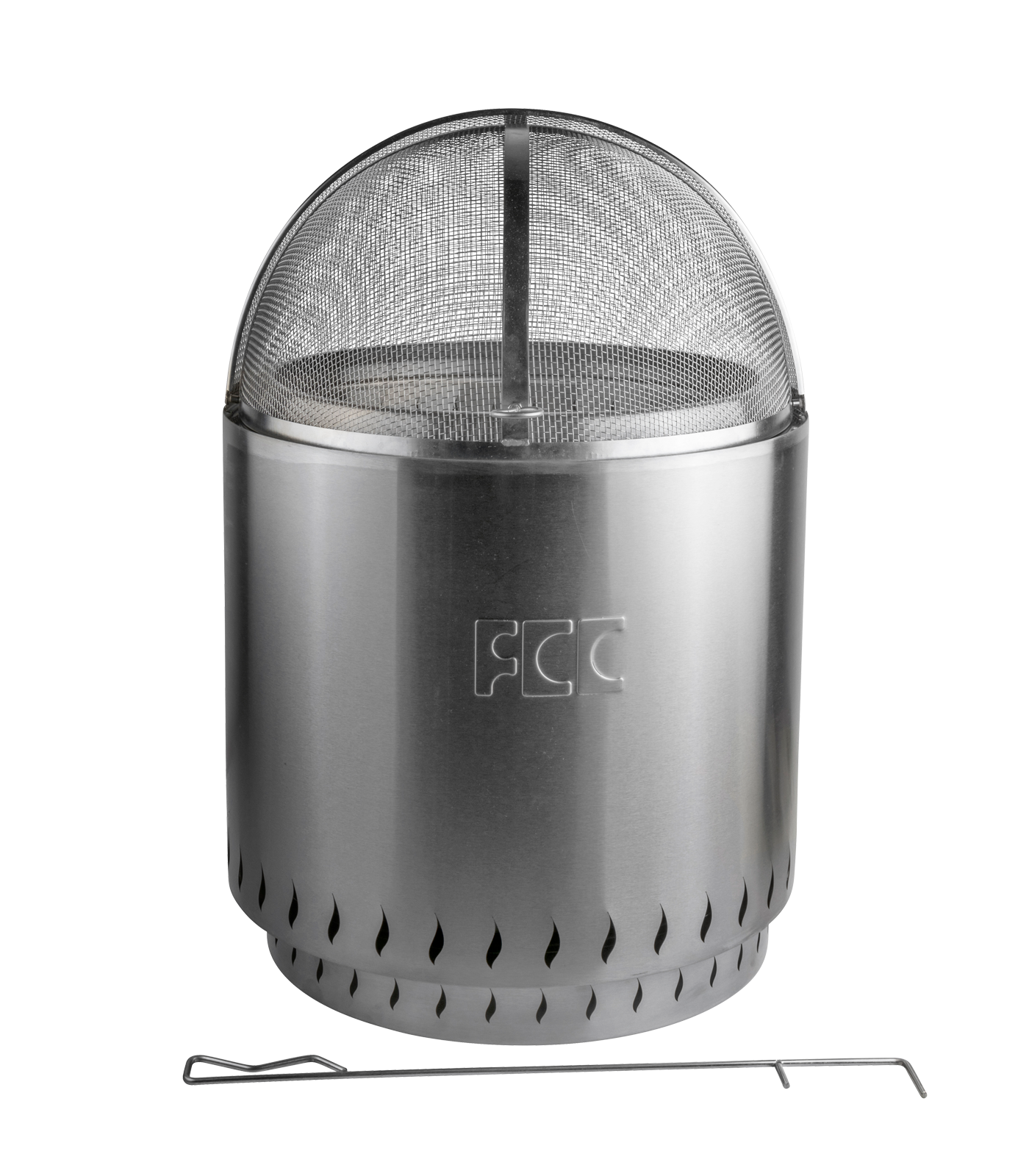 FCC volcano spark arrestor with door – FCC