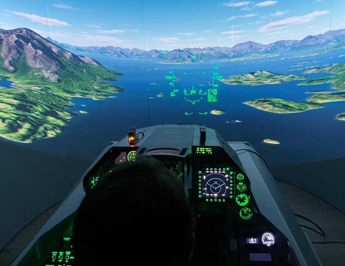 F-16 Simulator – Forsvarshistorisk museum