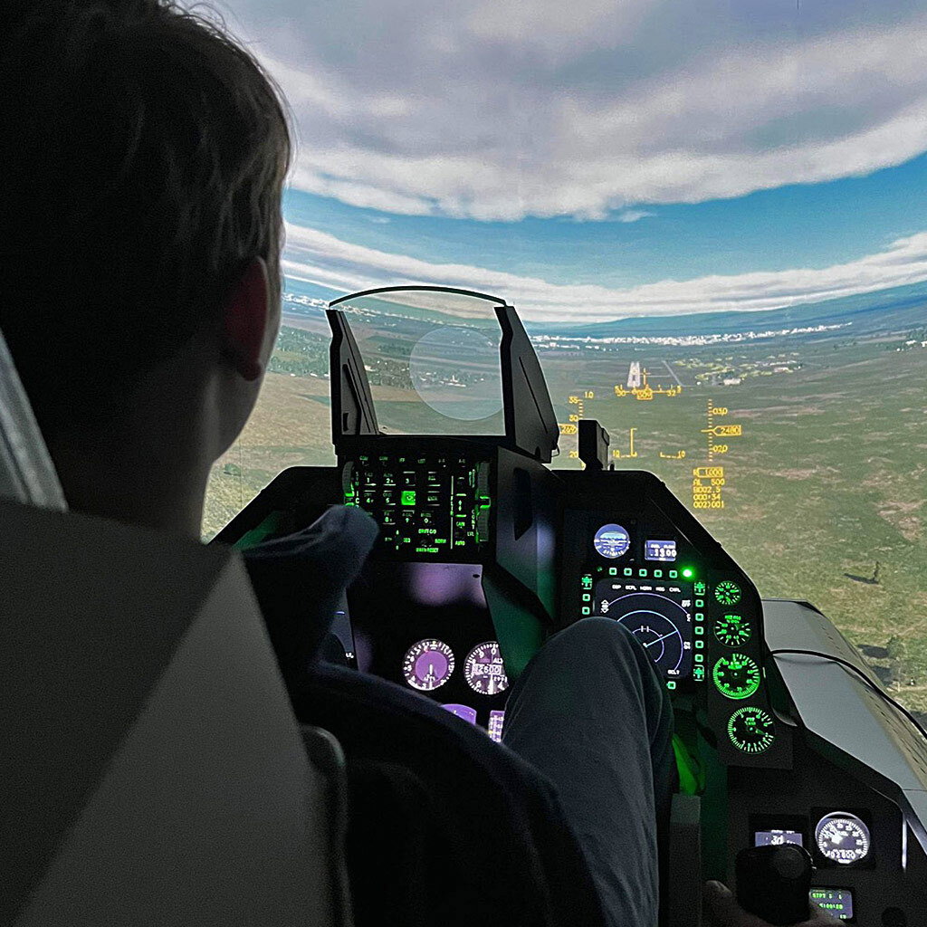 F-16 Simulator – Forsvarshistorisk museum