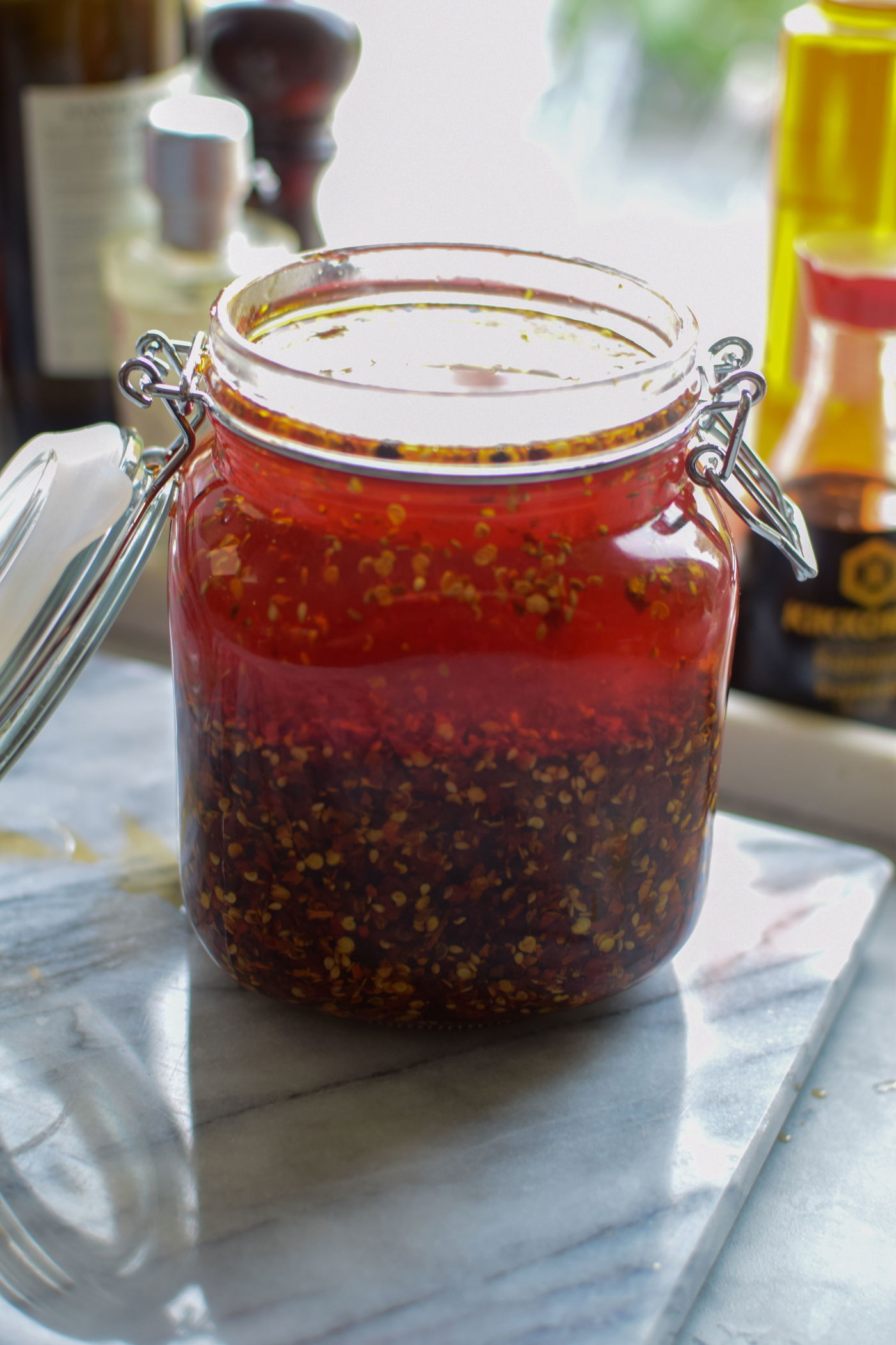 Chinese red oil - Den perfekte chiliolje! | Gladkokken