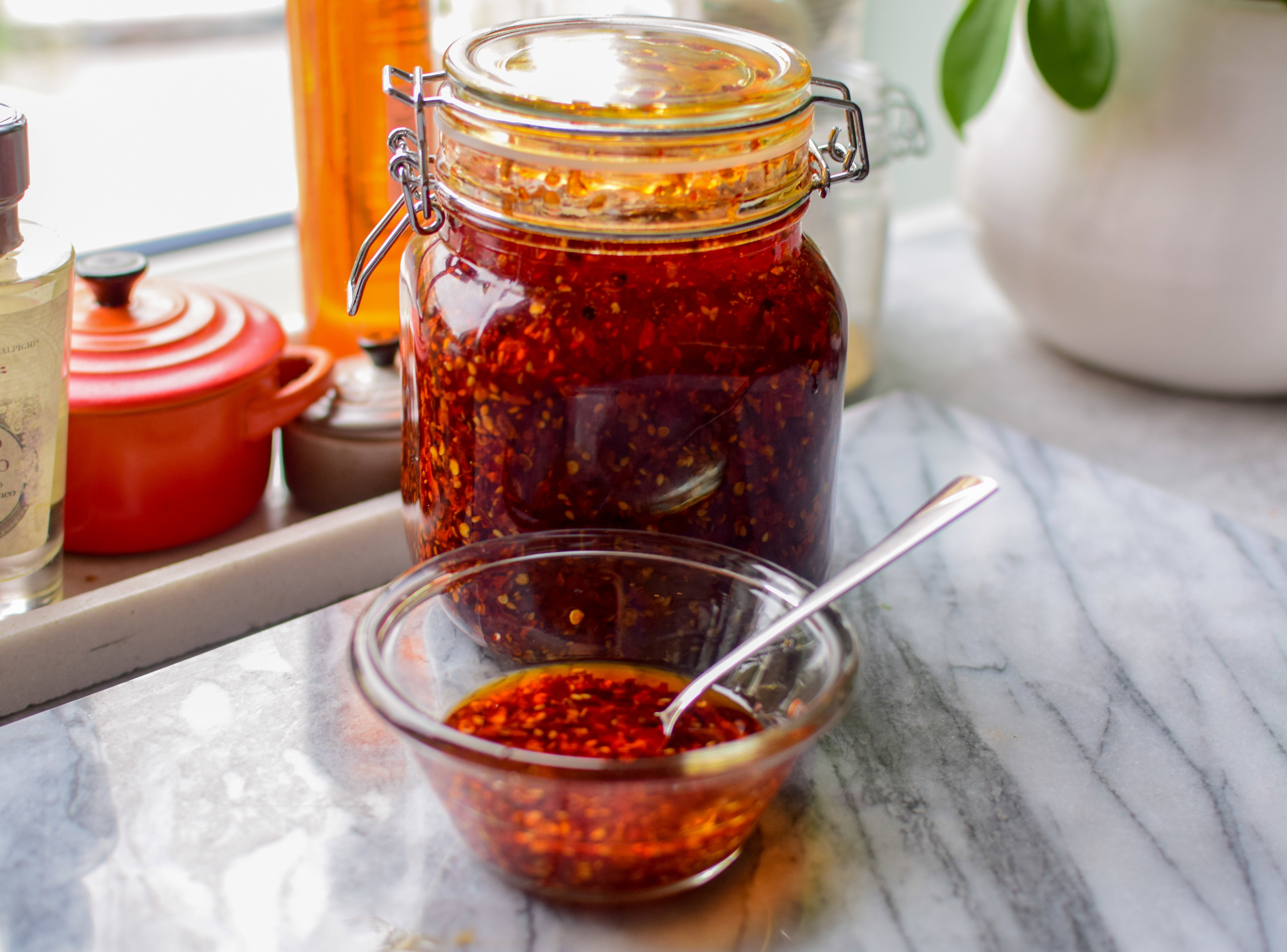 Chinese red oil - Den perfekte chiliolje! | Gladkokken