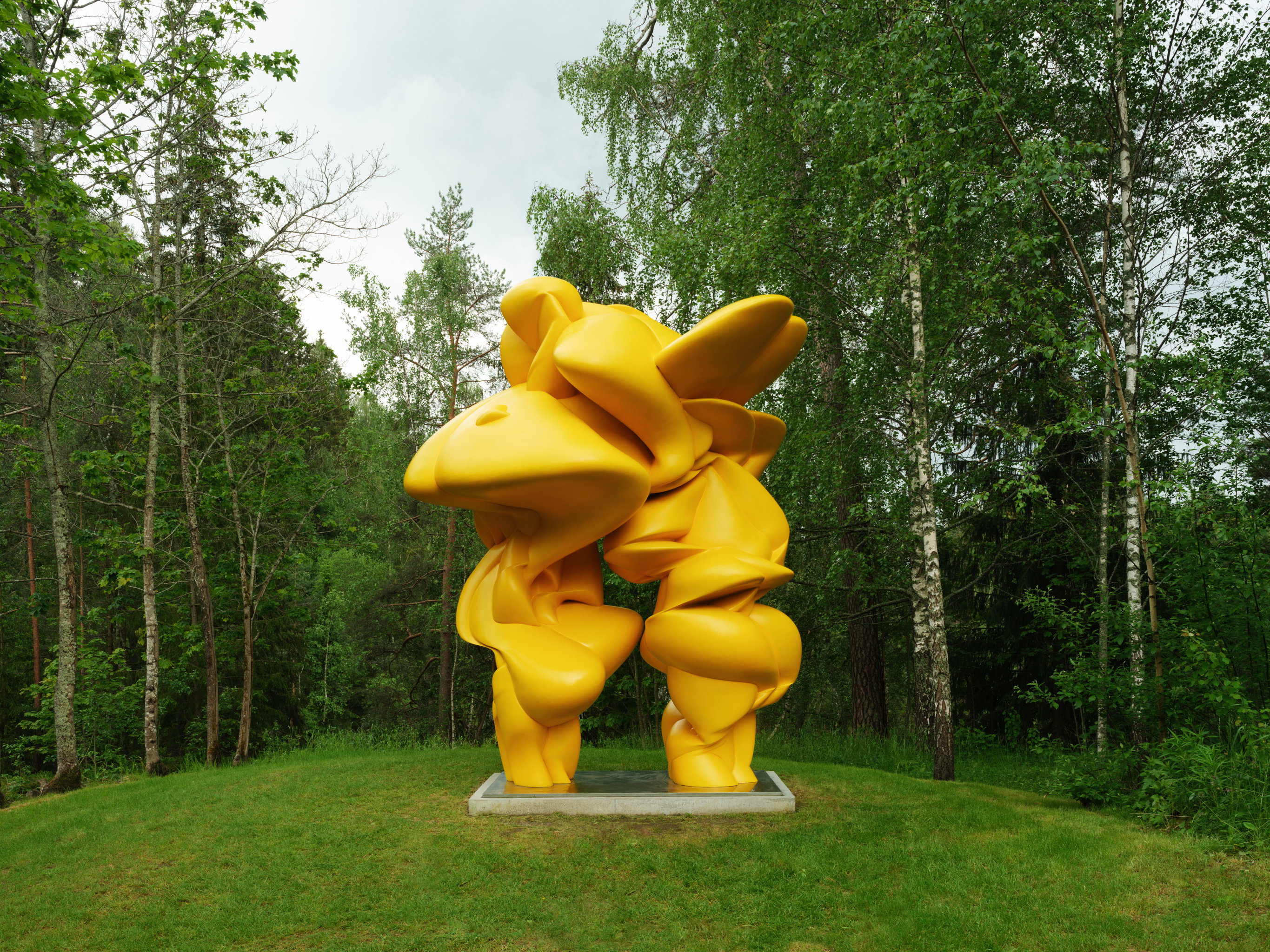 "Castor & Pollux" by Tony Cragg – Kistefos