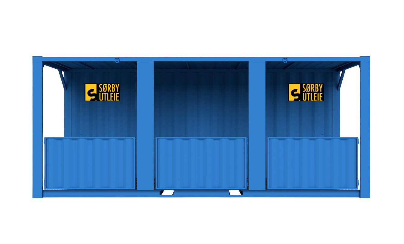 Brakker og containere – Produkter | Sørby Utleie AS