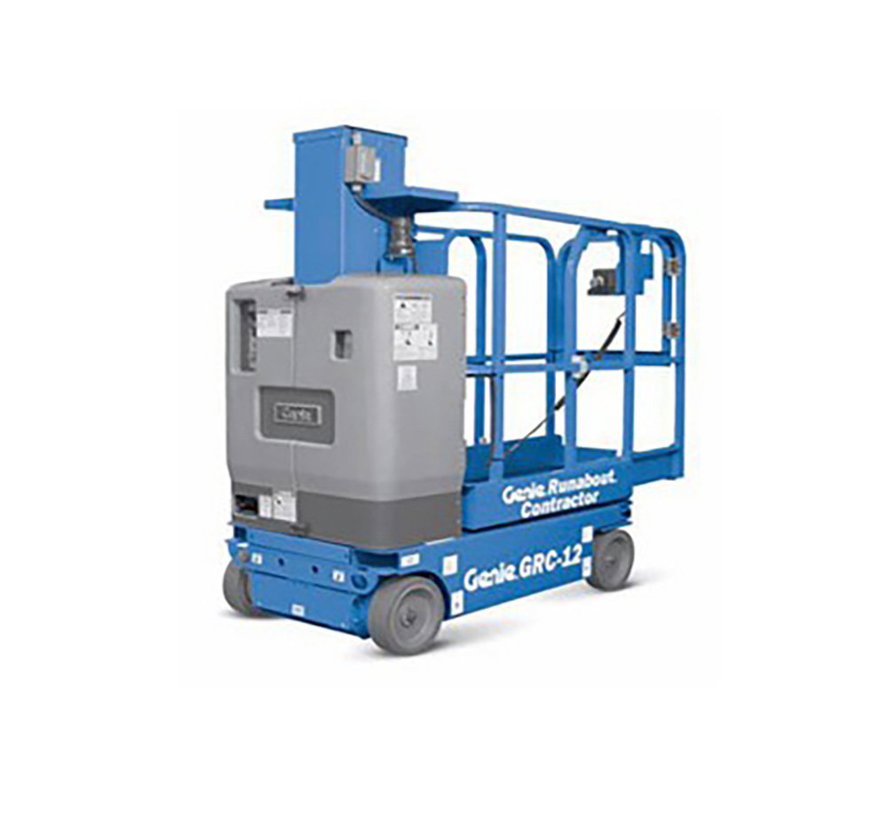 Mastelift – 6 m, smal - Genie GRC-12 – Produkter | Sørby Utleie AS