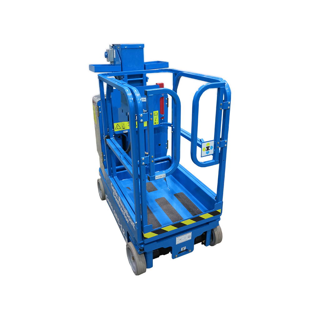 Mastelift – 6 m, smal - Genie GRC-12 – Produkter | Sørby Utleie AS