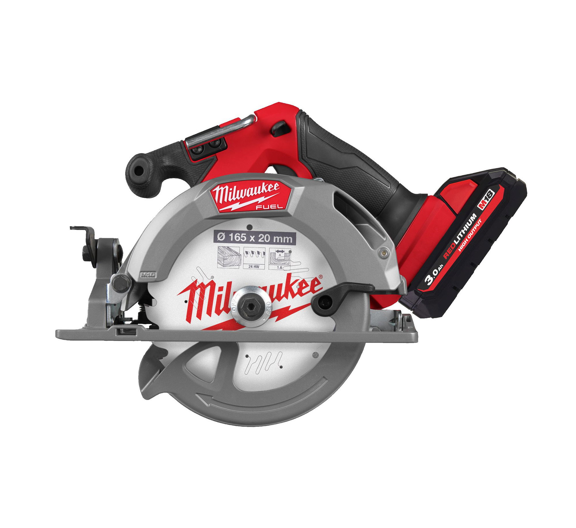 Sirkelsag (batteridreven) - Milwaukee M18 FCS552-302X – Produkter ...