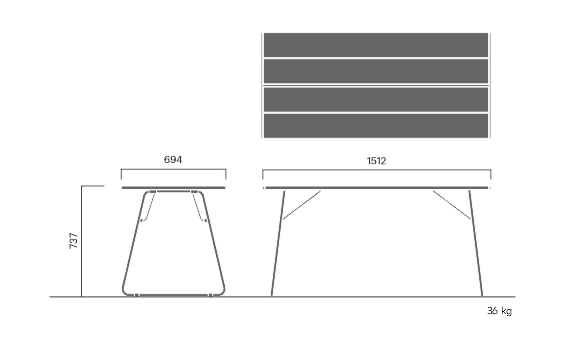 APRIL GO table | Vestre