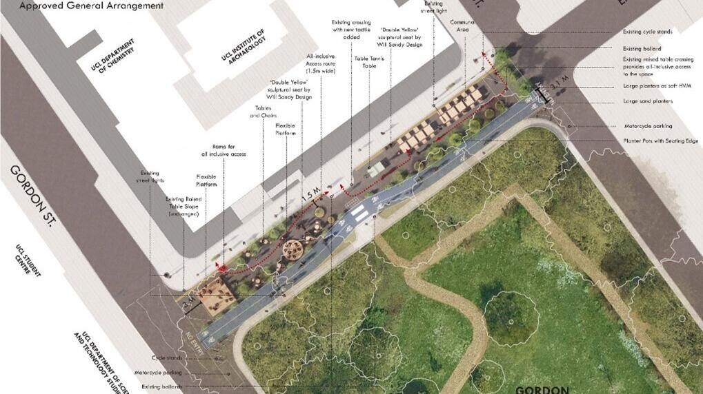 Gordon Square - transformed from a lifeless space to a streetscape that ...