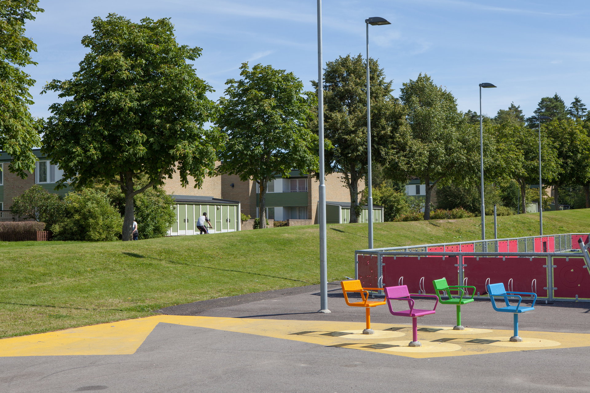 APRIL chair - perforated steel | Vestre
